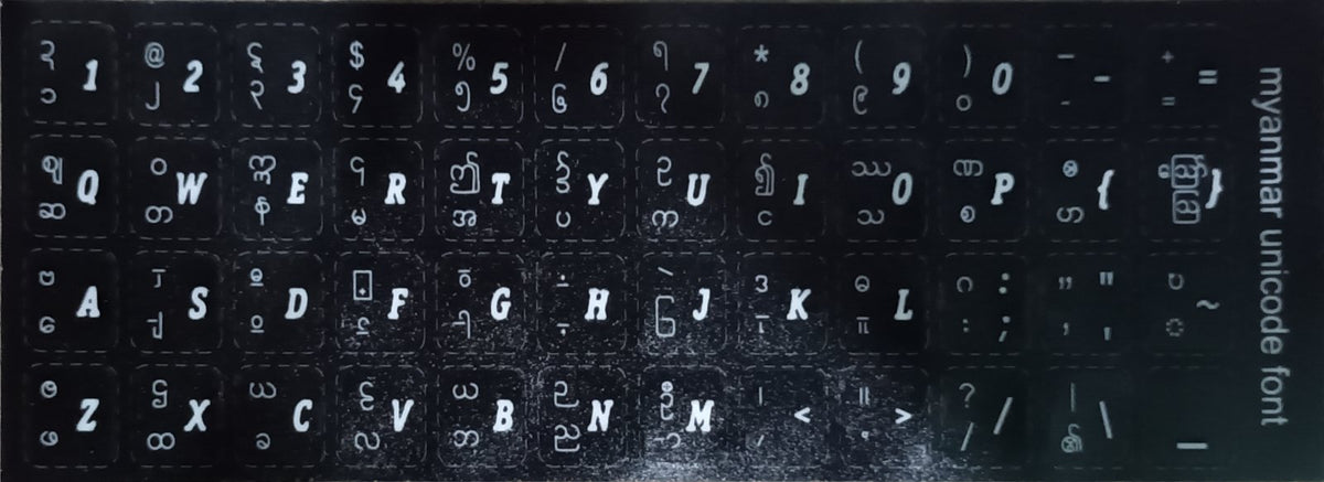 COMPUTER KEYBOARD STICKER – N-STAR